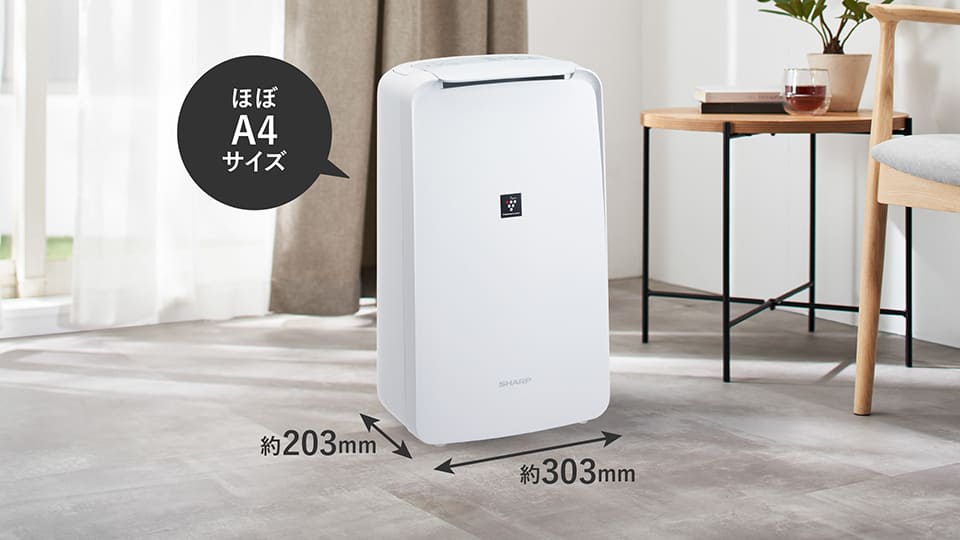 美品】SHARP 除湿機 CV-N71-W まるまっ 美品】SHARP 除湿機 CV-N71-W まるまっ
